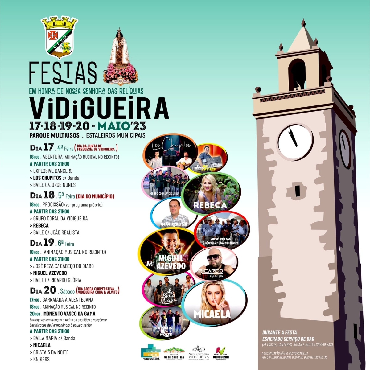 Vidigueira prepara Festas em Honra de Nossa Senhora das Reliquias ...