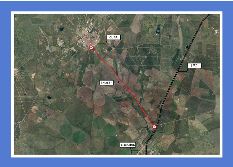 IP realiza empreitada na EN 258-1 entre Cuba e o cruzamento do IP2 - Rádio Vidigueira