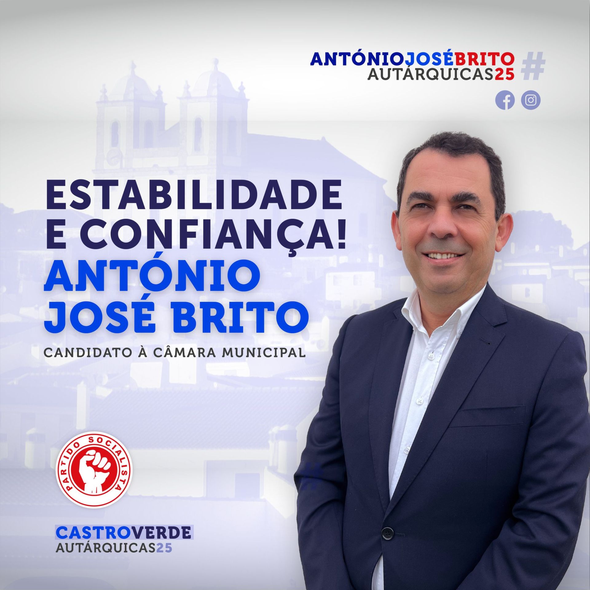 António José Brito é cabeça de lista do PS à Câmara de Castro Verde ...