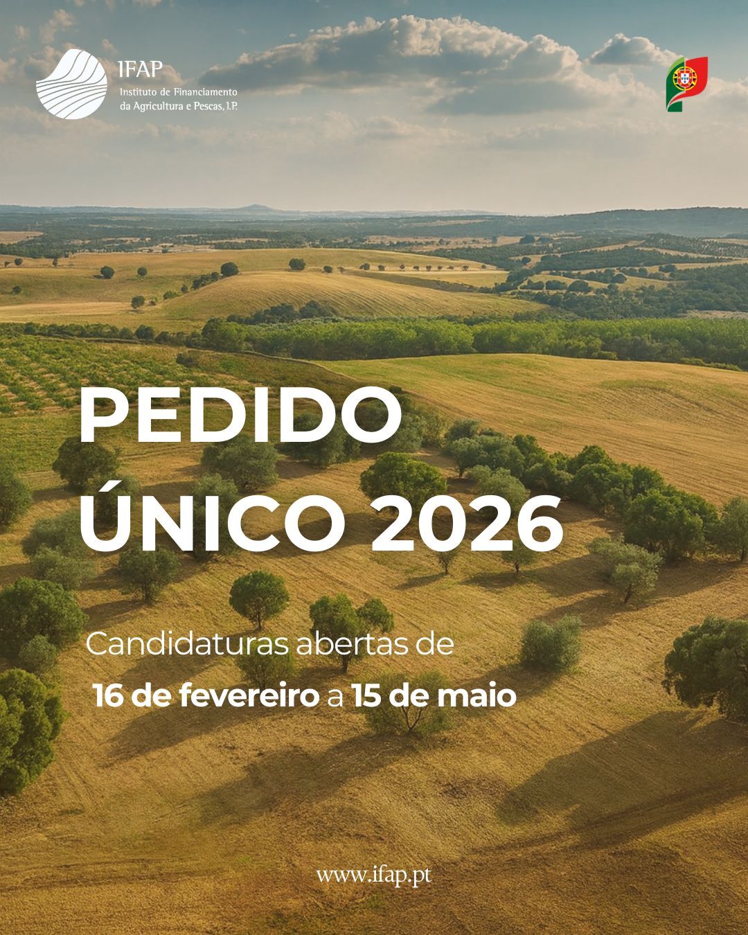 IFAP arranca com Pedido Único 2026 - Rádio Vidigueira